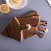 China OEM ODM Accepted Customized Size Eco-Friendly Non Stick Dinner Wood Pizza Plate Serving Tray 6pcs for sale