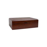 China Customized Logo Acceptable Painted Eco-friendly Vintage Chest Wooden Box Packaging Tea for sale