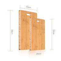 China Custom Size Household Bamboo Cutting Board Solid Wood Chopping Board for Dormitory for sale