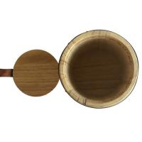 China Natural Wooden Barrel Craft Decoration with Customized Logo Acceptable and Gift for sale
