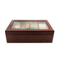 China Delicate Vintage Style Modern Small Wooden Tea Box Handmade and Custom Order Accepted for sale