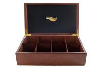 China Delicate Vintage Style Modern Small Wooden Tea Box Handmade and Custom Order Accepted for sale