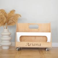China Montessori Bookshelf Household Furniture Personalized Toddler Bookshelf Nursery Bookshelf for sale