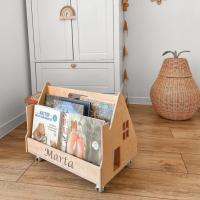 China Montessori Bookshelf Household Furniture Personalized Toddler Bookshelf Nursery Bookshelf for sale