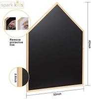 China Gifts Stores House Shaped Magnetic Drawing Chalkboard Whiteboard for Modern Design Style for sale