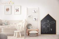 China Gifts Stores House Shaped Magnetic Drawing Chalkboard Whiteboard for Modern Design Style for sale