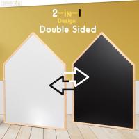 China Gifts Stores House Shaped Magnetic Drawing Chalkboard Whiteboard for Modern Design Style for sale