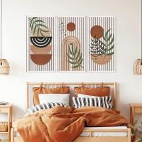 China Modern Decor Sun Moon Plant Nature Wall Decor For Living Room with Customized Logo for sale