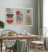 China Modern Decor Sun Moon Plant Nature Wall Decor For Living Room with Customized Logo for sale