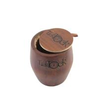 China Custom Logo Pine Oak Small Wooden Barrel for Craftsmanship for sale