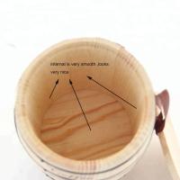China 11.5 x 13.7 cm Pine Oak Wooden Barrels The Perfect Tea Packaging Solution for sale