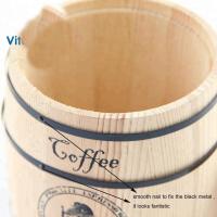 China 11.5 x 13.7 cm Pine Oak Wooden Barrels The Perfect Tea Packaging Solution for sale