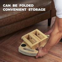 China Custom Size Wooden Foldable Push Up Handles for Professional Strength Training for sale