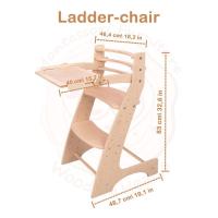 China Adjustable Wooden Desk Chair for All-Season Montessori and Waldorf Inspired Design for sale