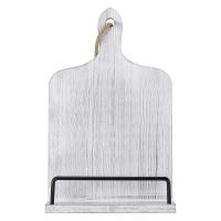 China Effortlessly Read Your Recipes with this Rustic Wood Recipe Book Holder Adjustable for sale
