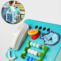 China Montessori Wooden Toys Busy House Puzzle Multi functional Unlocking Treasure Box Varnished for sale