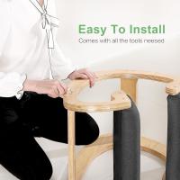 China Ergonomic Kneeling Rocking Knee Chair Modern Upright Posture Chair for Home Stool Ottoman for sale