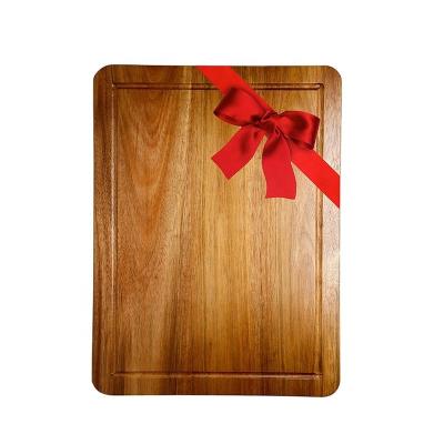 China Extra Large Acacia Oak Bamboo Cutting Board for Stocked Occasion Selection Not Support for sale