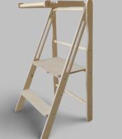 China Modern Design Style Home Furniture Foldable Kitchen Tower with Adjustable Height for sale
