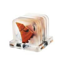 China Eco Friendly Custom Crystal Resin Cup Coasters in Latest Classical/Post-modern Style for sale