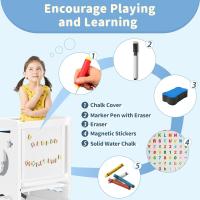 China Black White Activity Board Toddler Kitchen Stool Printing laser engrave Season All-Season for sale