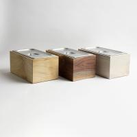 China Latest Wood Steel Countertop Insulated Compost Bin for Kitchen Food Waste Recycling for sale