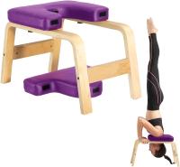 China Mail Packing Y Wooden Yoga Headstand Bench for Core Strengthening in Yoga Exercises for sale