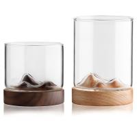 China 3D Carving Black Walnut Beech Wooden Cup Mat Coaster for Modern Style Creative Design for sale