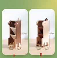 China Custom Wood Multi-Layer Desk Pen Pencil Stand for Office and Study Organization for sale