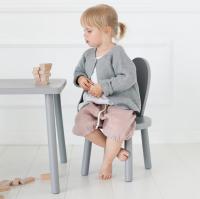 China Customized Logo Wooden Table And Chairs For Kids With Modern Design Montessori Activity for sale
