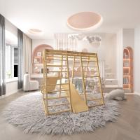 China Toddlers Wooden Climbing Toys for Indoor Playground and Play Printing Laser Engrave for sale
