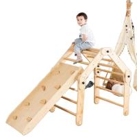 China Indoor Montessori Climbing Toys for Toddlers Customized Logo Acceptable for sale