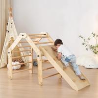 China Indoor Montessori Climbing Toys for Toddlers Customized Logo Acceptable for sale