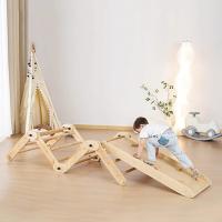 China Indoor Montessori Climbing Toys for Toddlers Customized Logo Acceptable for sale