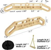 China High Quantity Advantage Comprehensive Fitness Exercise Function with Wooden Hangboard for sale