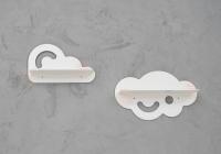 China Home Appliance Kids Toy Storage Preppy Room Decor Cloud Shape Toddler Floating Shelves Burning for sale