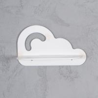 China Home Appliance Kids Toy Storage Preppy Room Decor Cloud Shape Toddler Floating Shelves Burning for sale