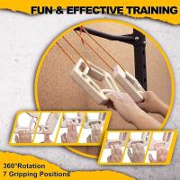 China Portable Hangboard Rock Climbing Holds Perfect for Kids Learning Toy and Arm Training for sale