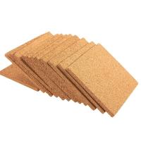 China Table Decoration Accessories Must-Have Eco-Friendly Wood Cup Mat Custom Cork Coasters for sale