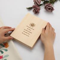 China Wooden Couples Photo Frame with Customized Laser Engraved Personalized Text for sale
