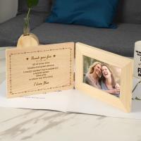 China Colours Print Method Custom Solid Wooden Photo Frame for Simple Style Tabletop Display for sale