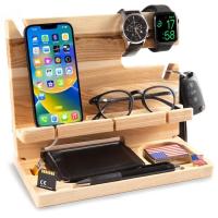 China Personalized Light Wooden Phone Holder with Competitive and Customized Logo Acceptable for sale