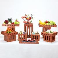 China OEM ODM Accepted Wedding Banquet Tabletop Cupcake Rack for Catering Buffet Food Display for sale