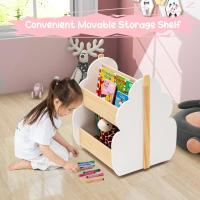 China Children Bookcase Wooden Book Rack for Toddler Book Storage on Living Room Furniture for sale