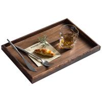 China Customized Logo Accepted Delicate Nordic Style Wooden Craft Tray 40.5x18.5x2cm for sale