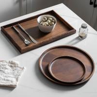 China Customized Logo Accepted Delicate Nordic Style Wooden Craft Tray 40.5x18.5x2cm for sale
