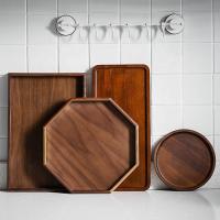 China Customized Logo Accepted Delicate Nordic Style Wooden Craft Tray 40.5x18.5x2cm for sale