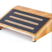 China Ergonomic Wooden Step Stool for Posture Support Under Desk in Home and Office Chairs for sale