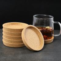 China CLASSIC Design Cork Wood Cup Coasters for Stocked Custom Constellation MDF Mats for sale