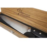 China Customized Logo Acceptable Wooden Knife Box Handmade Rectangle Solid Wood Wine Bottle Box for sale